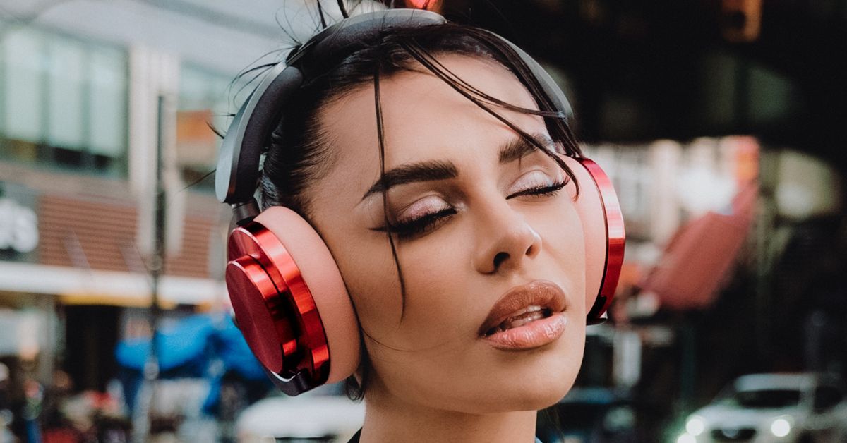 Endkappen für den Dyson OnTrac™ Kopfhörer (CNC Chrome Red)