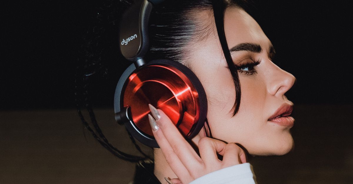 Endkappen für den Dyson OnTrac™ Kopfhörer (CNC Chrome Red)