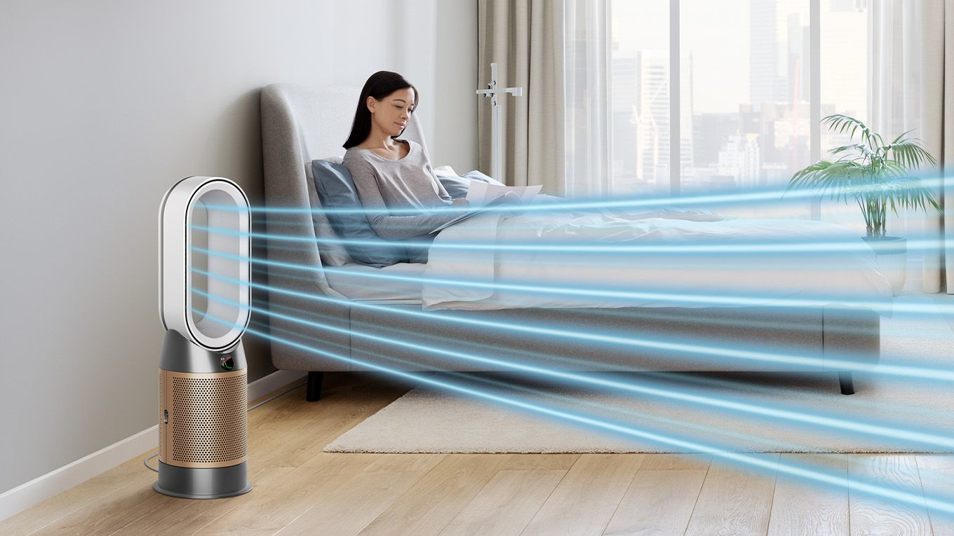 Dyson air purifier dust mites store