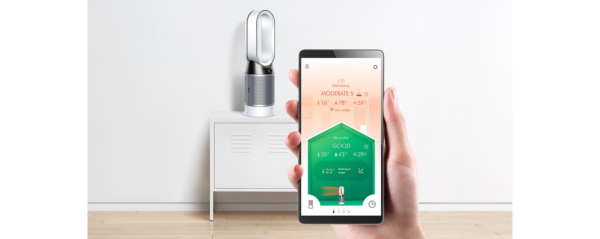 Dyson Pure Hot+Cool purifier | Dyson India