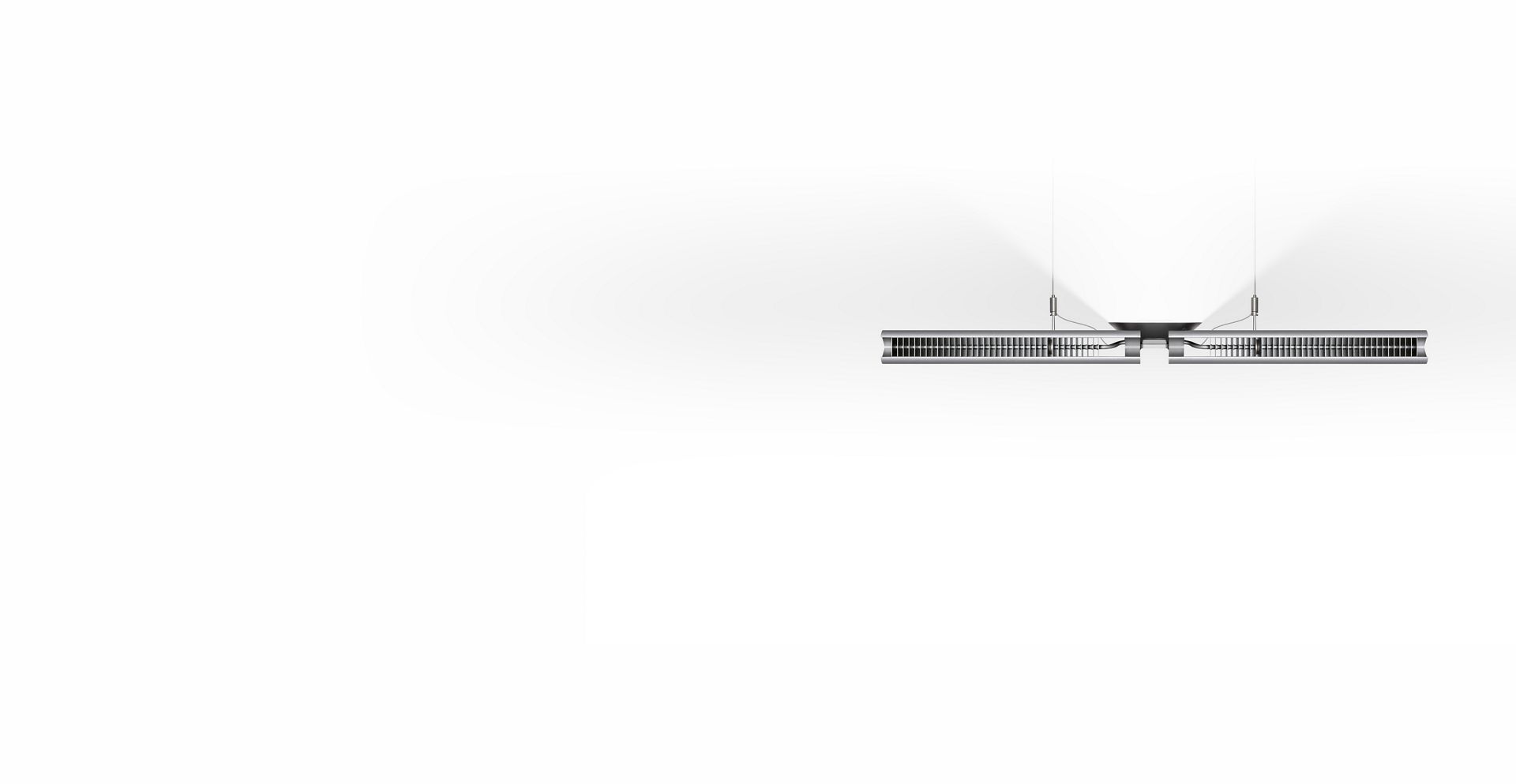 Cu-Beam Up Suspended Lighting | Dyson