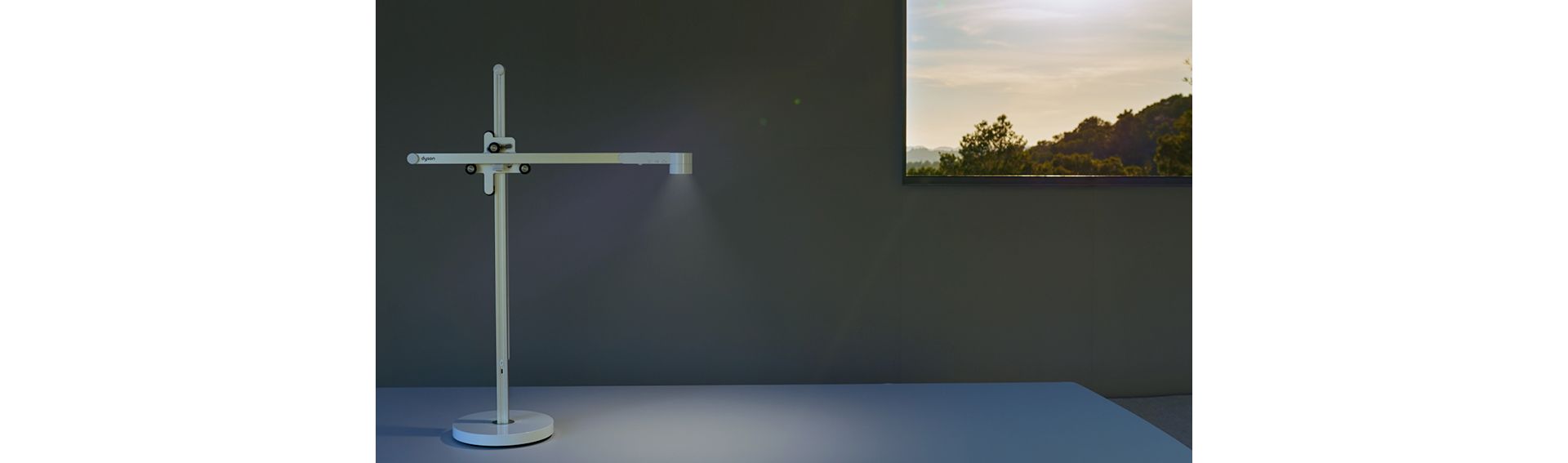 Lightcycle Desk Lamp, Light for Business (Silver) | Dyson New Zealand