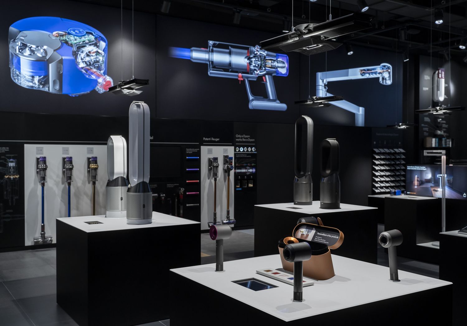 Gallery: Dyson Demo store Barcelona - the first Demo store in Iberia ...