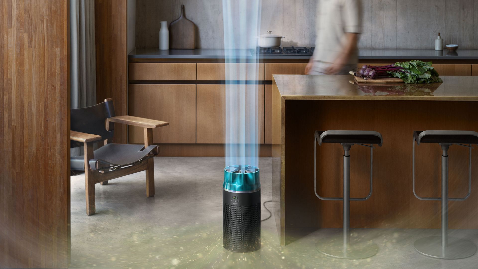 HushJet™ Purifier Compact (Black/Teal) | Dyson SG