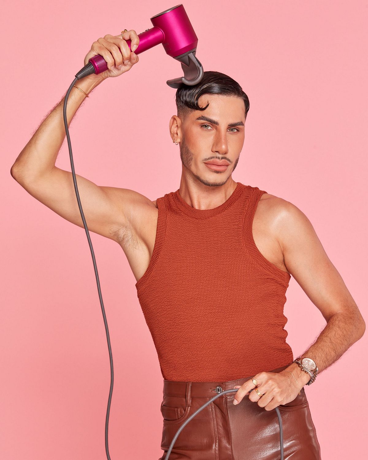 Dyson Airstrait™ wet-to-dry stijltang (Jasper plum) | Dyson NL