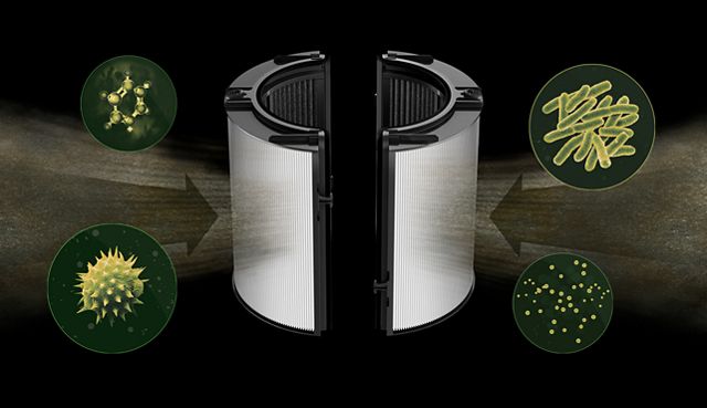 Dyson pollen filter store