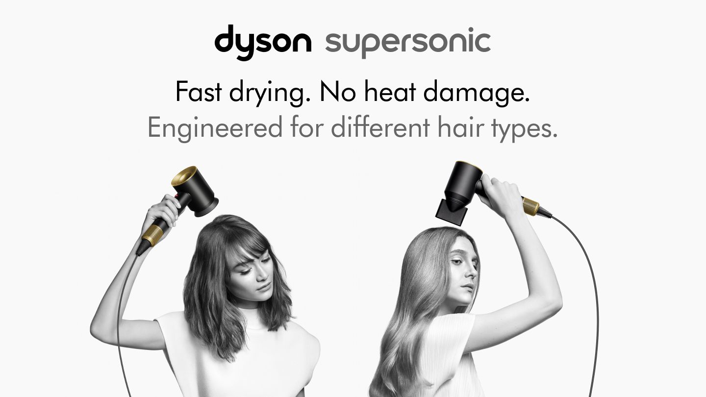 Dyson Supersonic™ Hair Dryer Onyx Black/Gold | Dyson