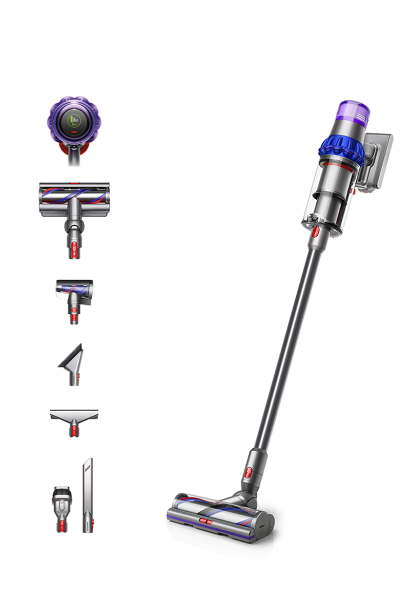 Dyson | Dyson V15 Detect Extra (Nickel/Blue) cordless vacuum cleaner