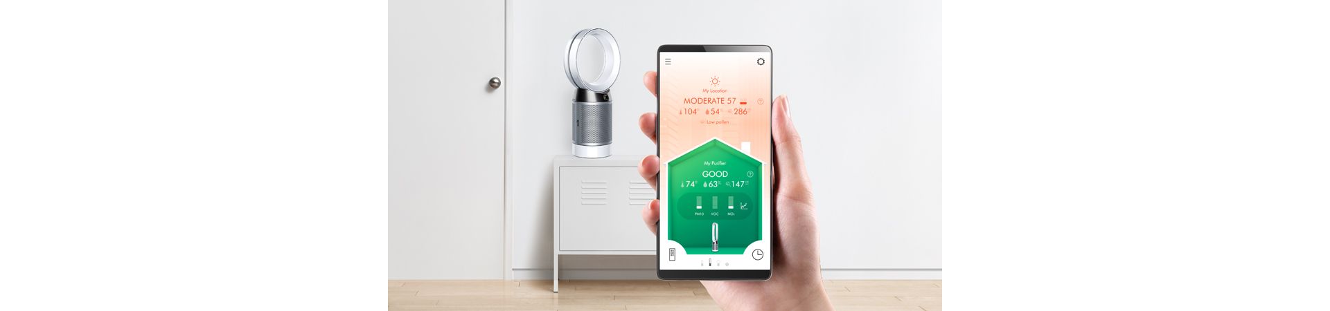 Buy the Pure Cool™ Desk Purifier (Black/Nickel) | Dyson Australia