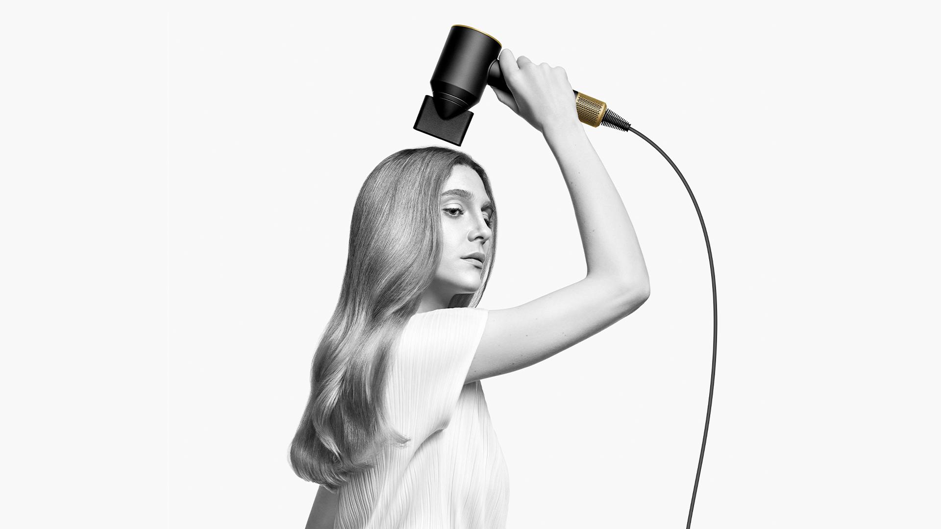 Dyson Supersonic Hair Dryer Onyx Black And Gold Dyson Ksa