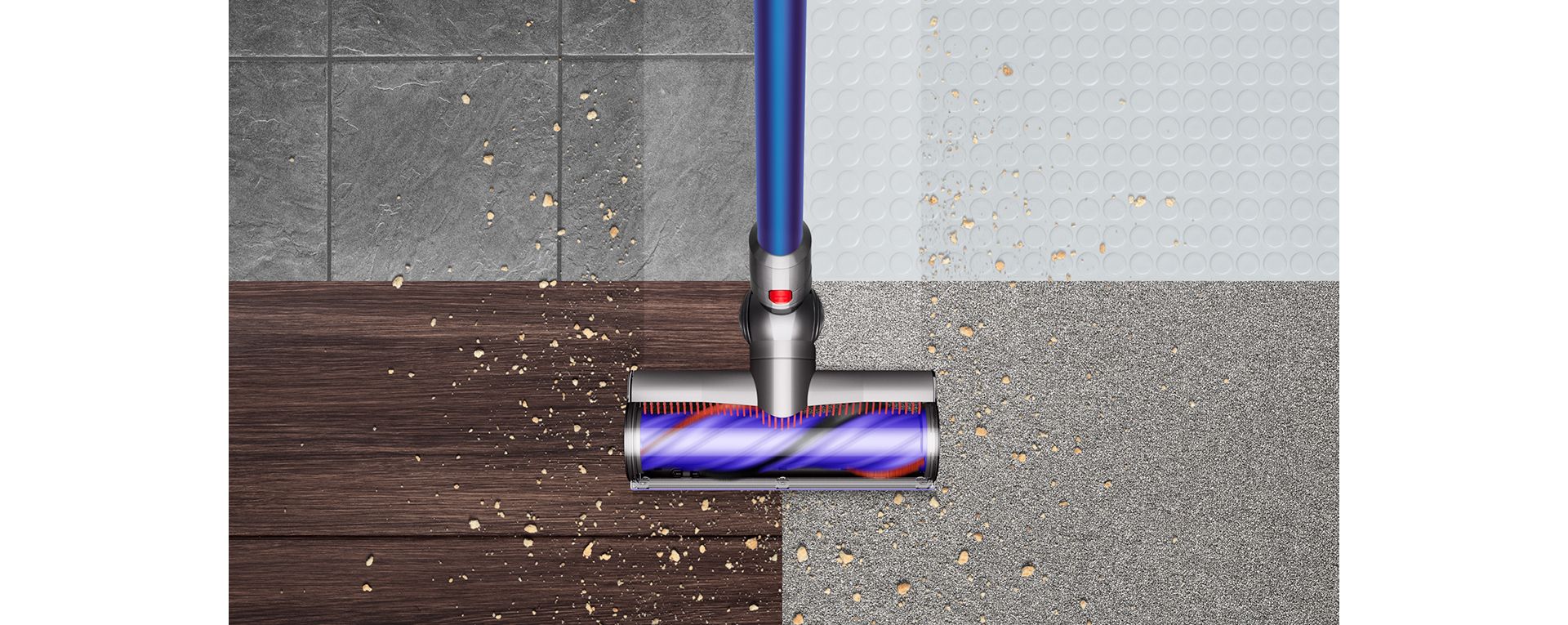 Dyson V11 Advanced cordless vacuum cleaner (Nickel/Blue) | Dyson Australia