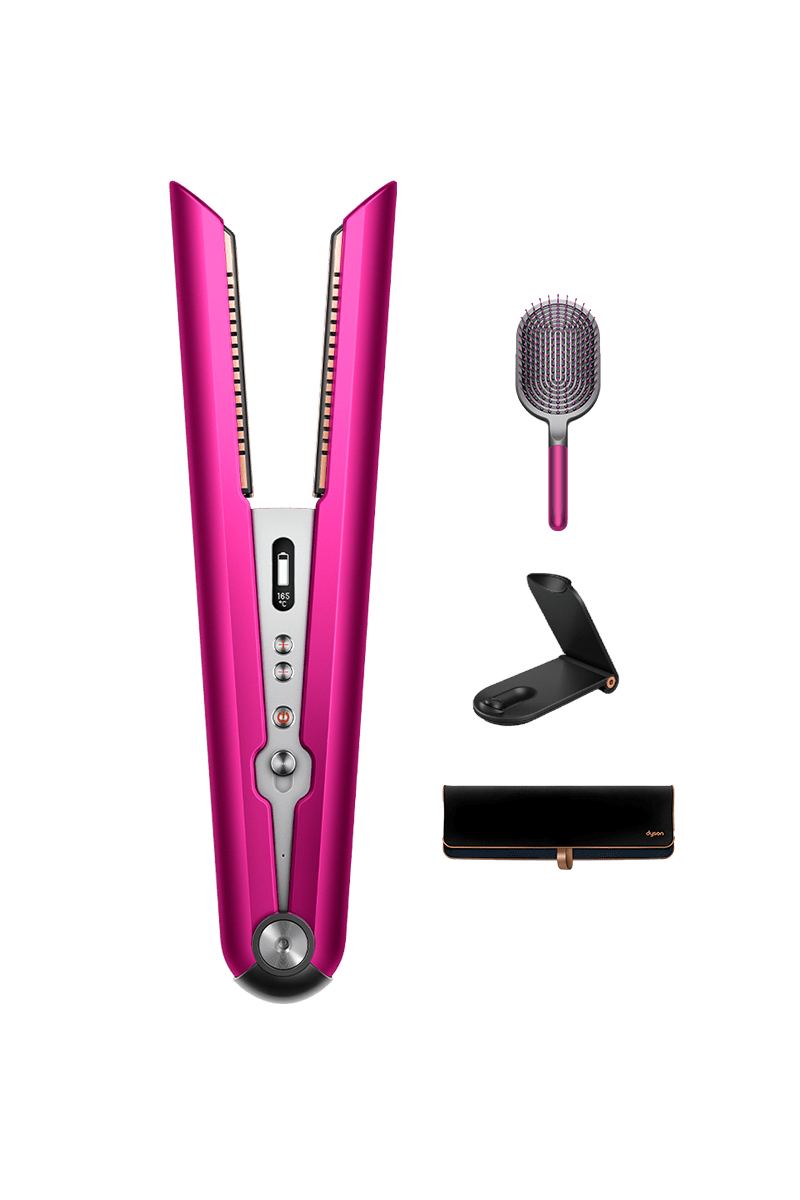 Dyson Corrale™ straightener | Fuchsia/Bright Nickel | Dyson Indonesia
