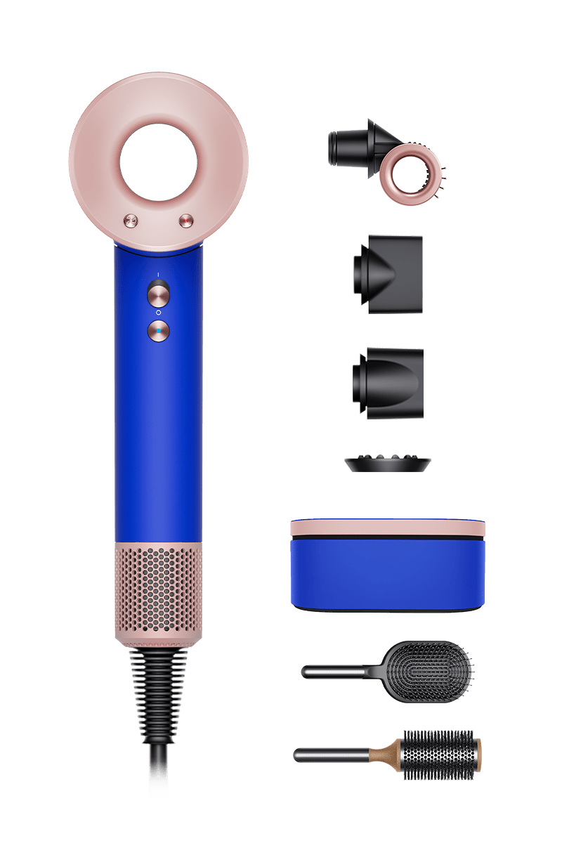 Pengering rambut Dyson Supersonic™ dalam warna Blue Blush