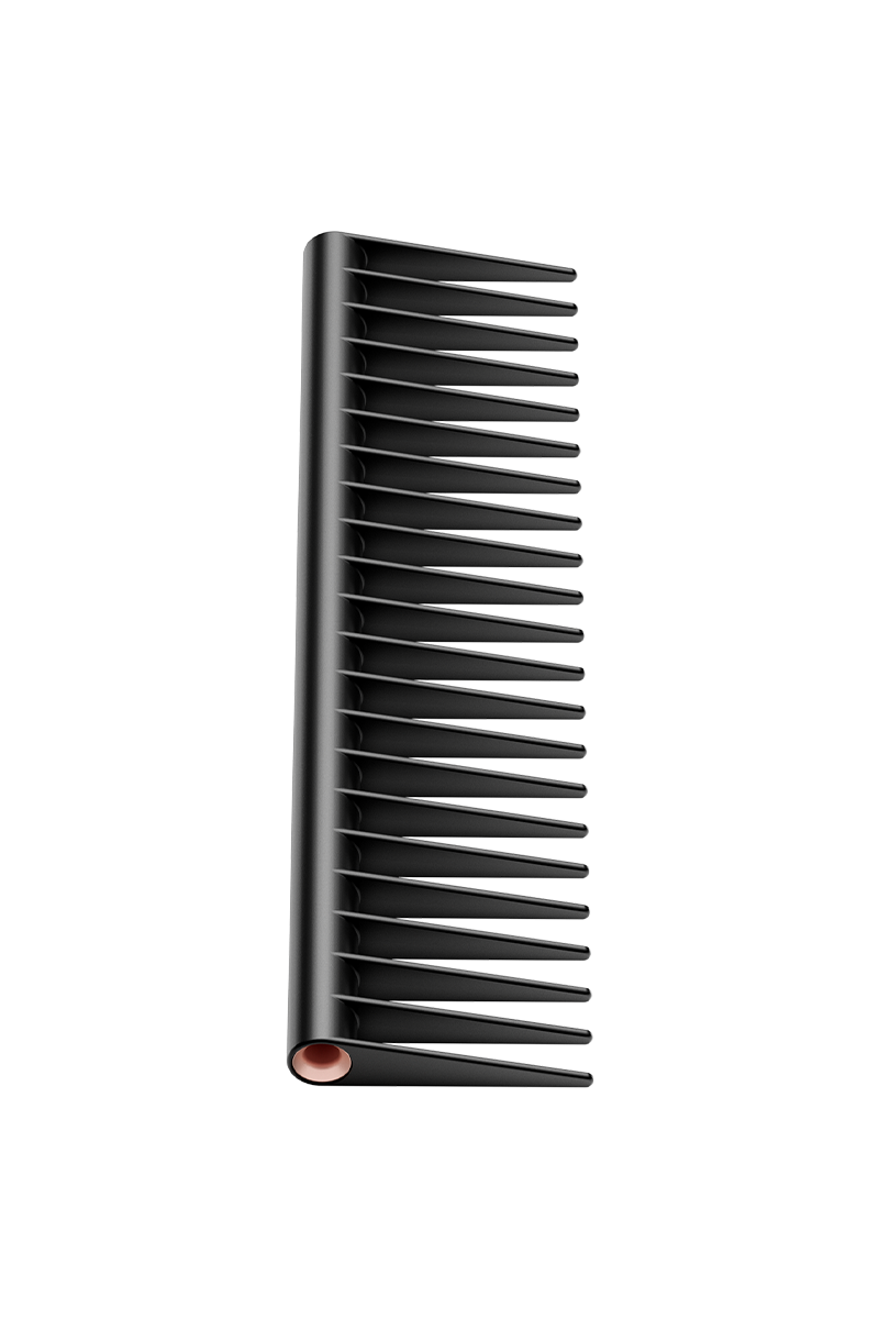 Dyson-designed Detangling comb (Black/Rose)