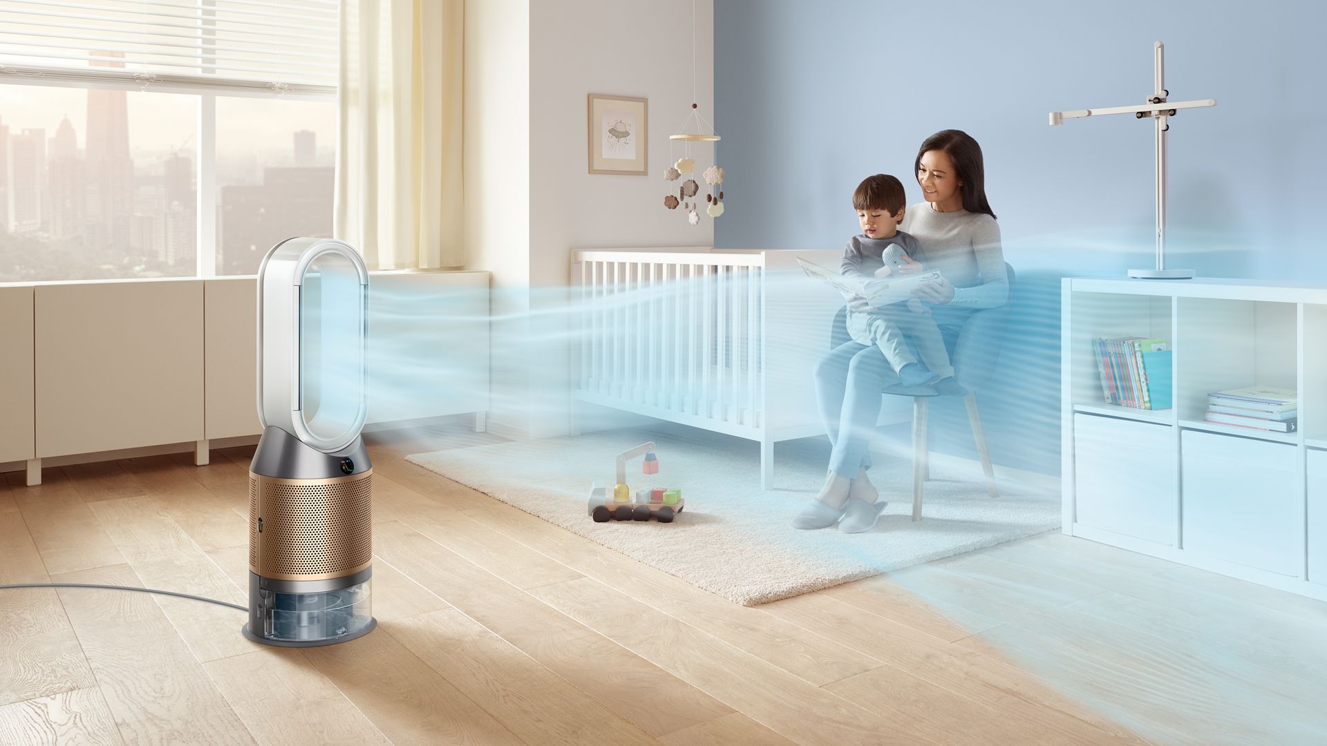 Dyson Purifier Humidifycool™ Formaldehyde Ph04 Oczyszczacz Powietrza I Wentylator Z Funkcją