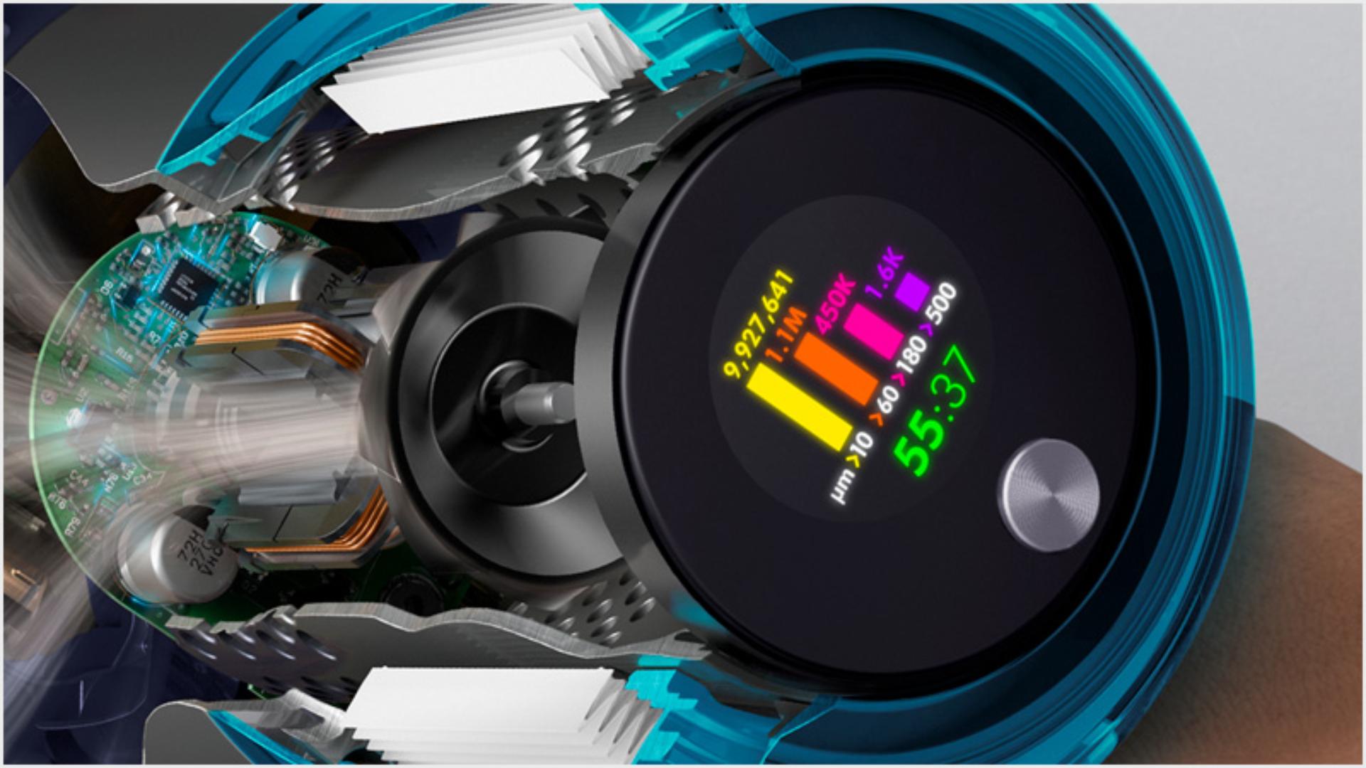 שואב אלחוטי Dyson V15™ Detect Extra