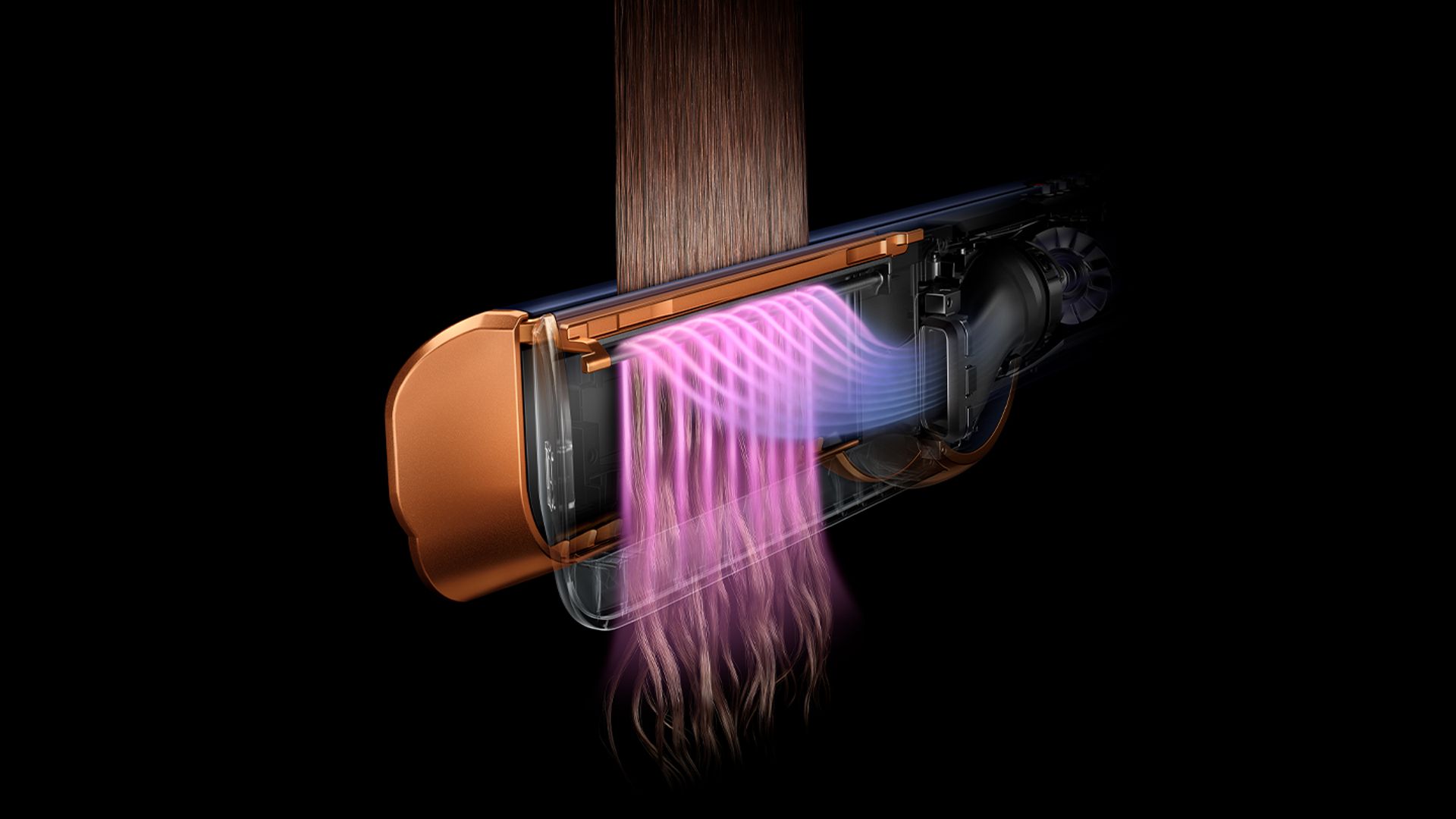 Dyson Airstrait™ Straightener Prussian Blue And Rich Copper