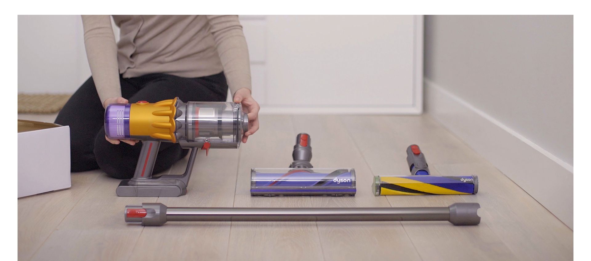 Getting Started Dyson V12™ Detect Slim Stick Vacuums Vacuum