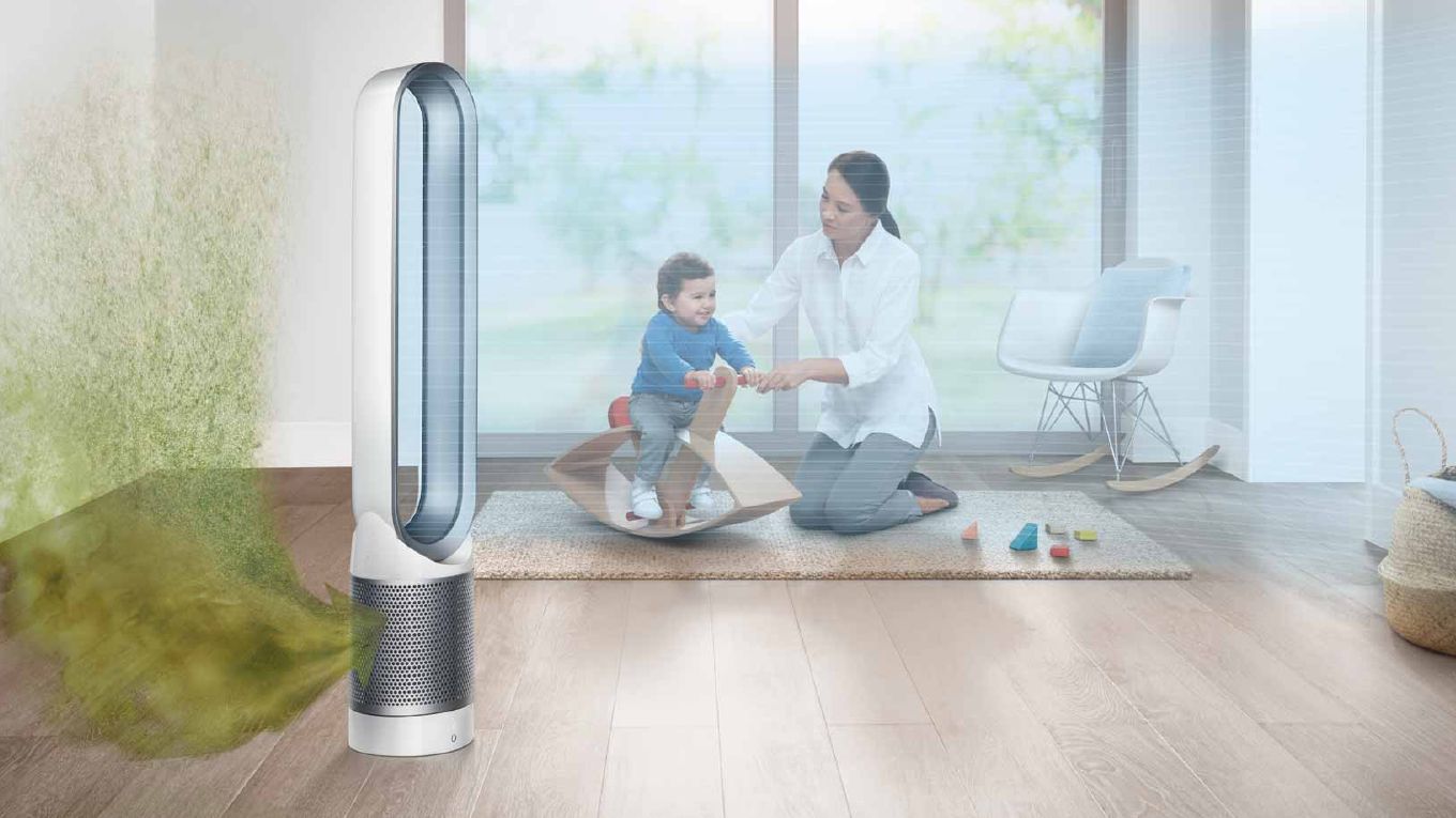 Dyson pure cool link tower white store