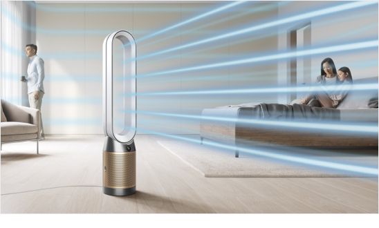 Dyson air purifier pollen store