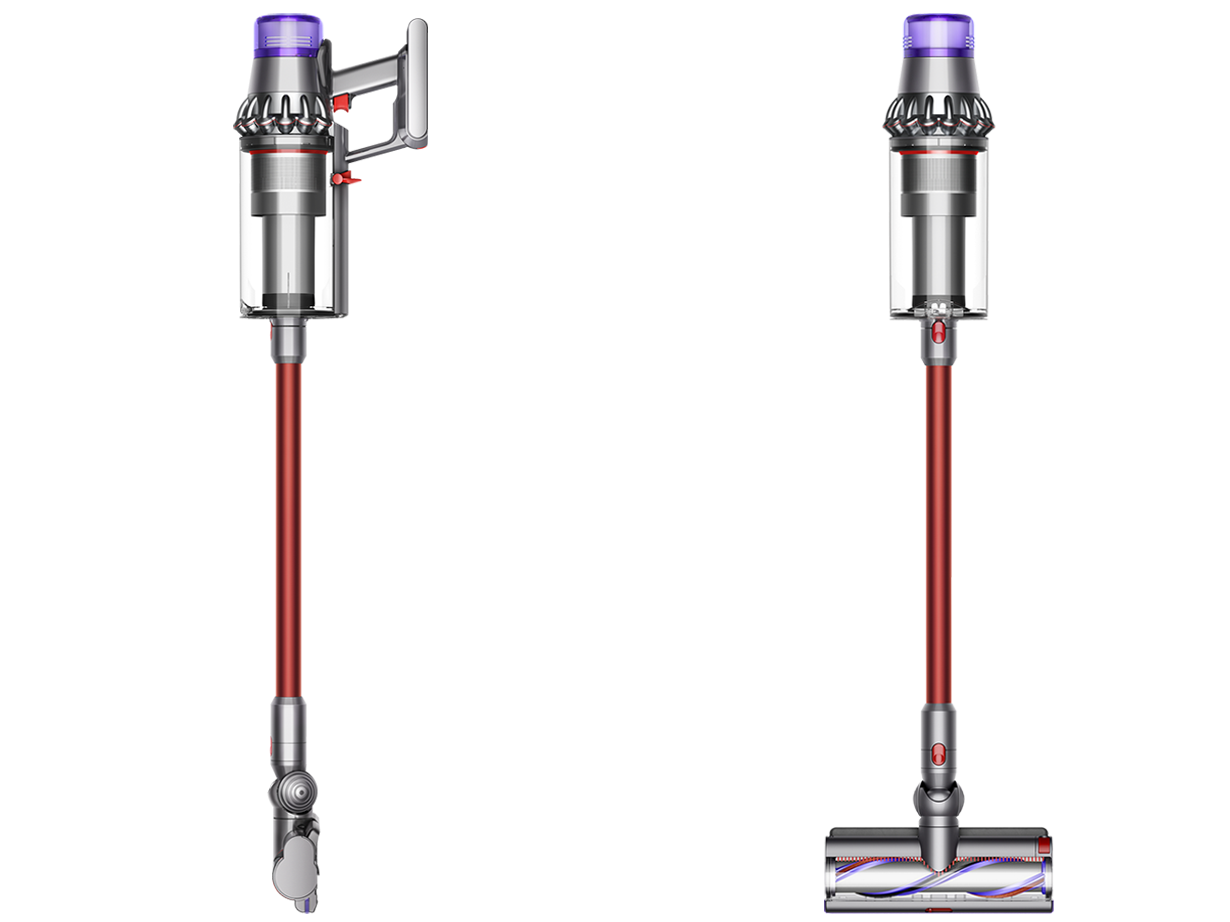 Dyson Outsize cordless vacuum cleaner red/nickel | Dyson