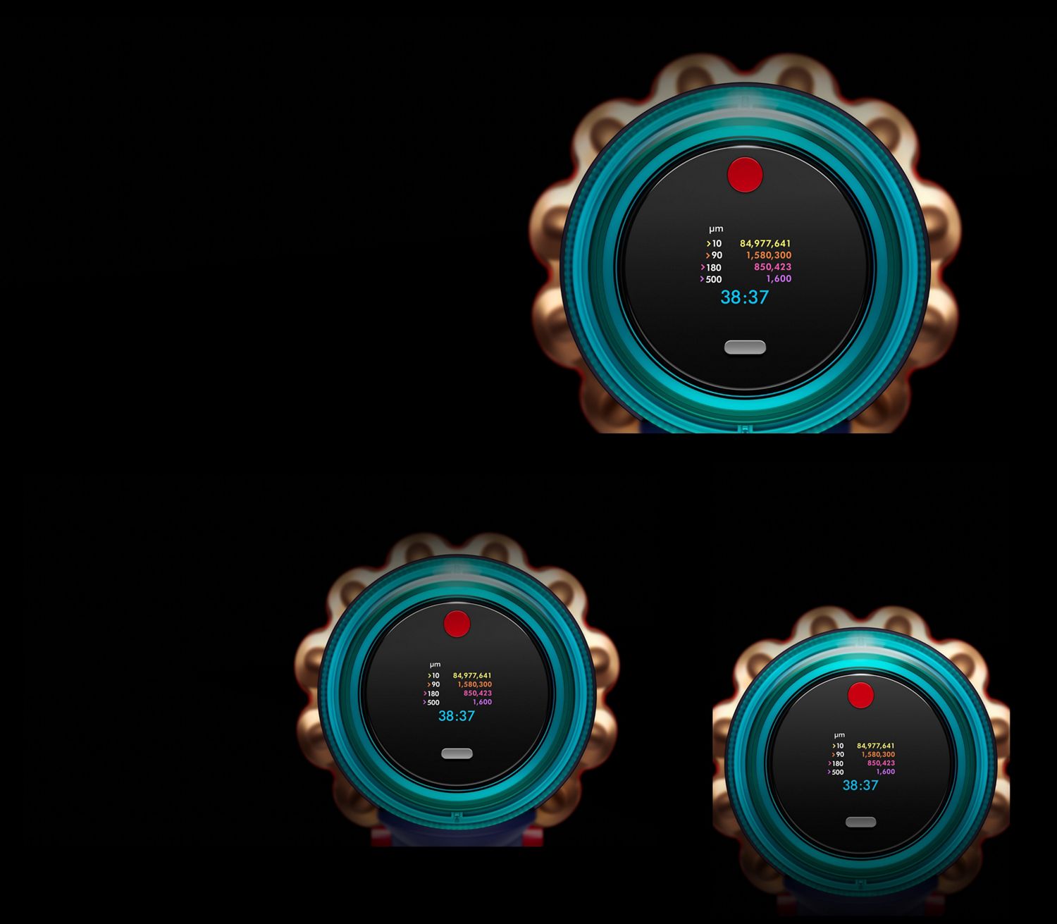 Dyson Gen5detect cordless HEPA vacuum cleaner (Prussian blue/Copper ...