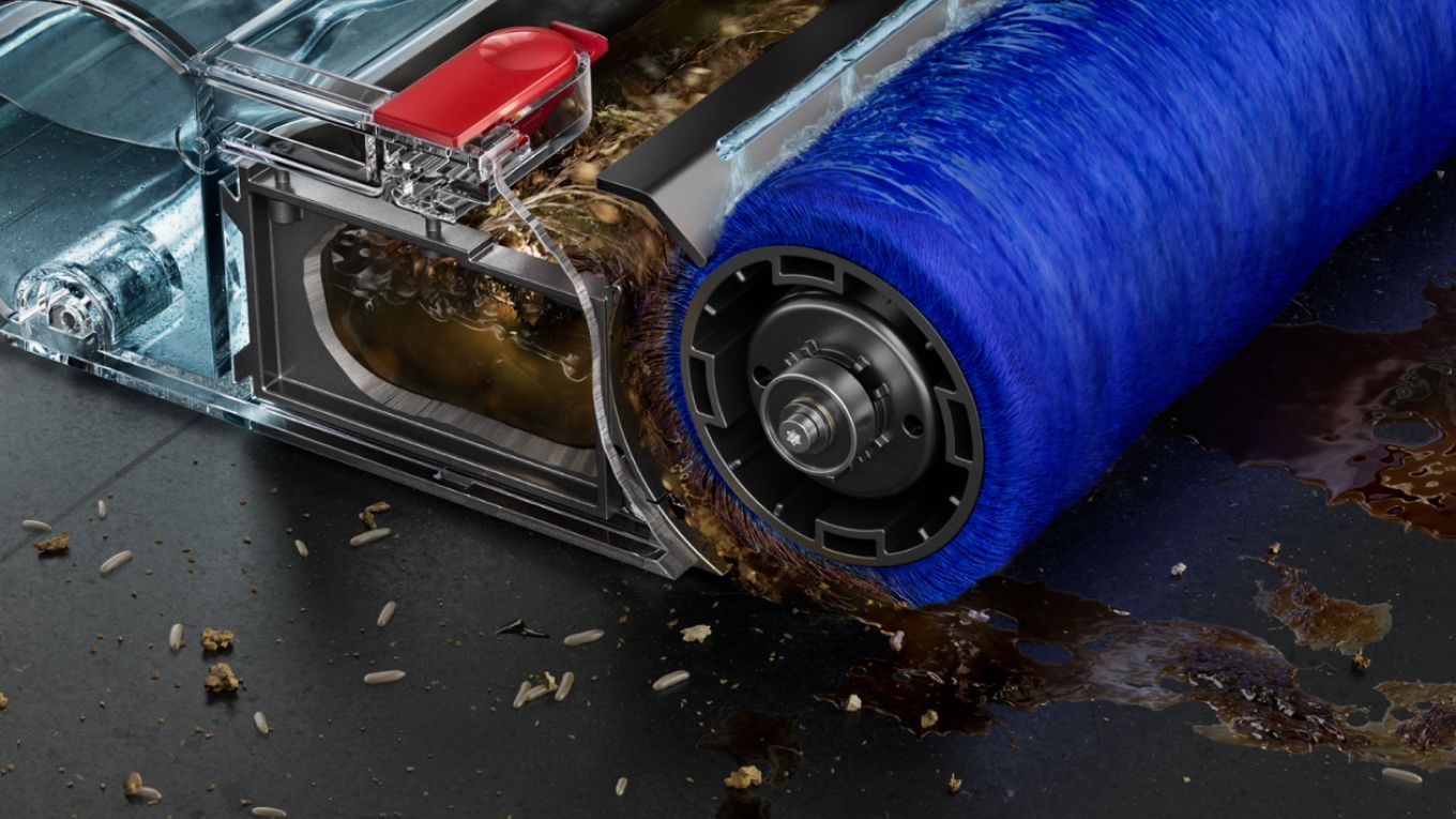 Dyson V12s Detect Slim Submarine™ wet and dry vacuum cleaner.