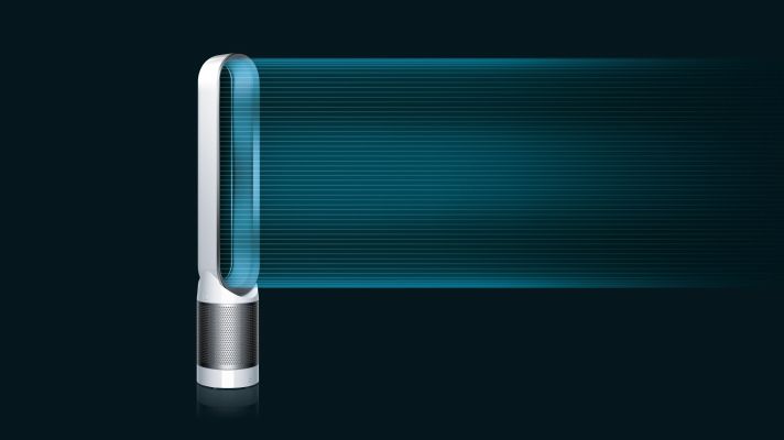 Dyson purified air store