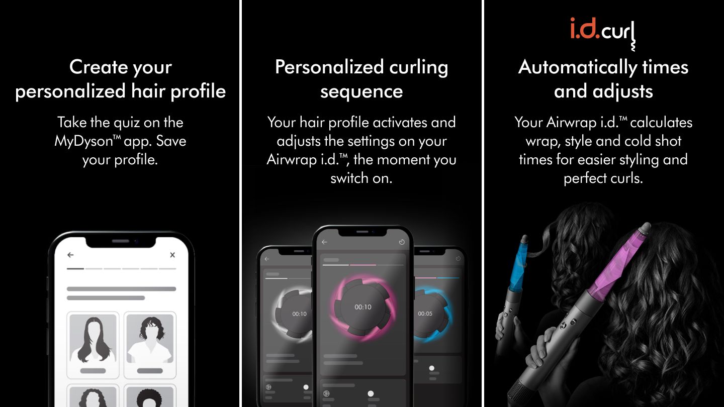 Special edition Dyson Airwrap i.d.™ multi-styler and dryer Curly+Coily (Strawberry Bronze/Blush ...