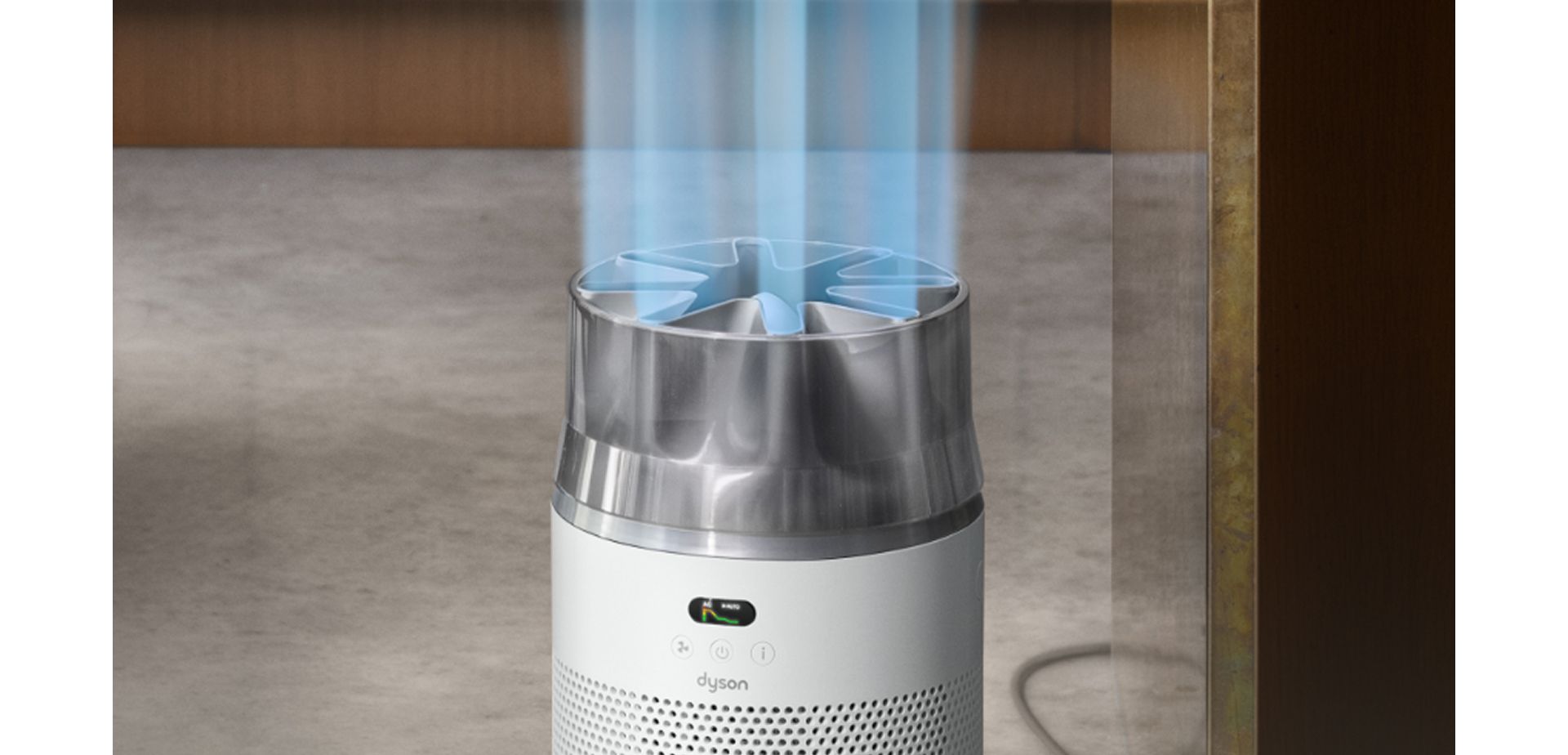 HushJet™ Compact Purifier | White/Silver