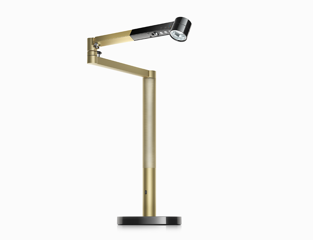 Lampada Dyson Solarcycle Morph da tavolo (nero/ottone) | Dyson.it