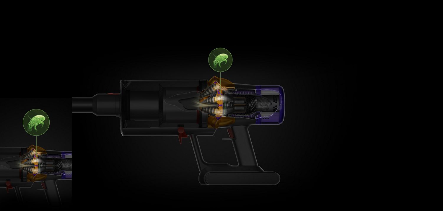 Dyson V15™ Detect cordless vacuum cleaner – Overview | Dyson V15™ vacuums