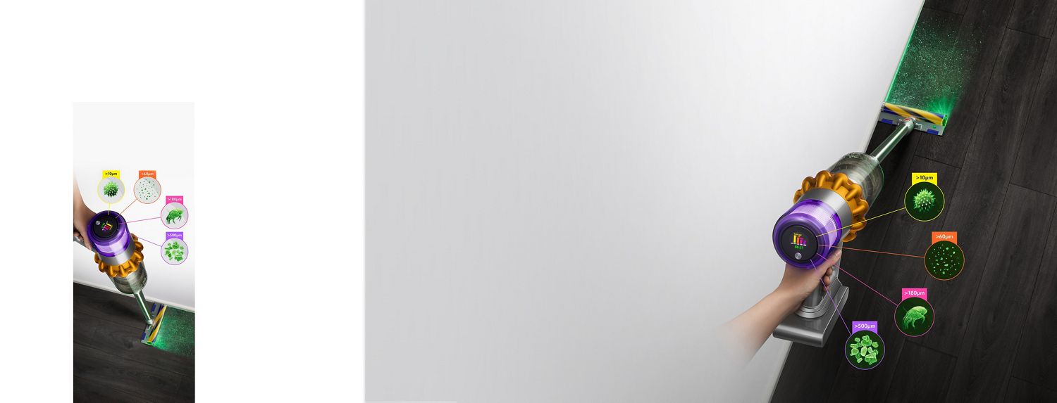 Dyson V15 Detect™ vacuums